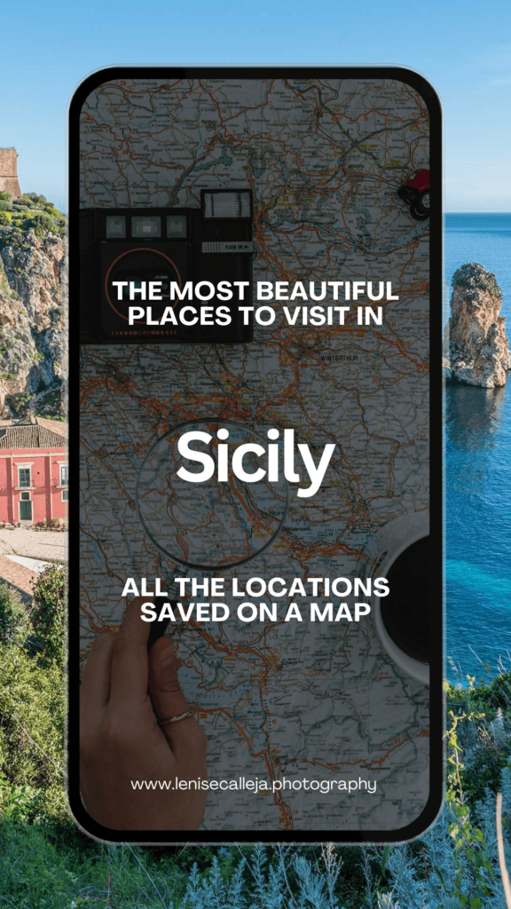 Sicily Photography Map by Lenise Calleja Photography